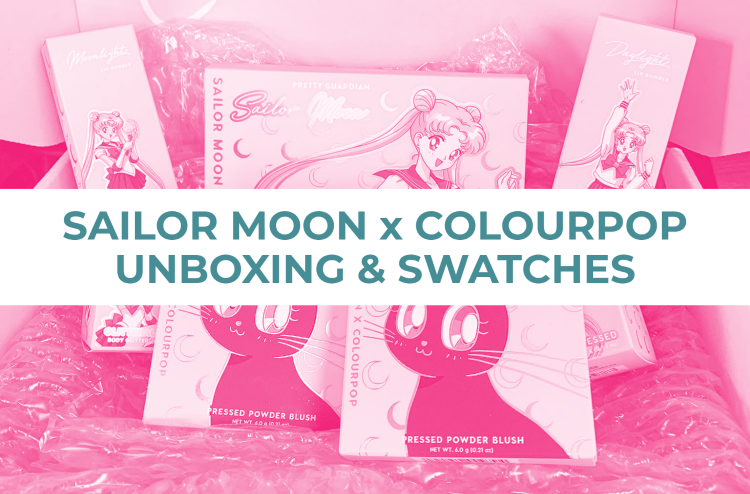 Unboxing the Sailor Moon makeup collection from ColourPop – ladidalynne